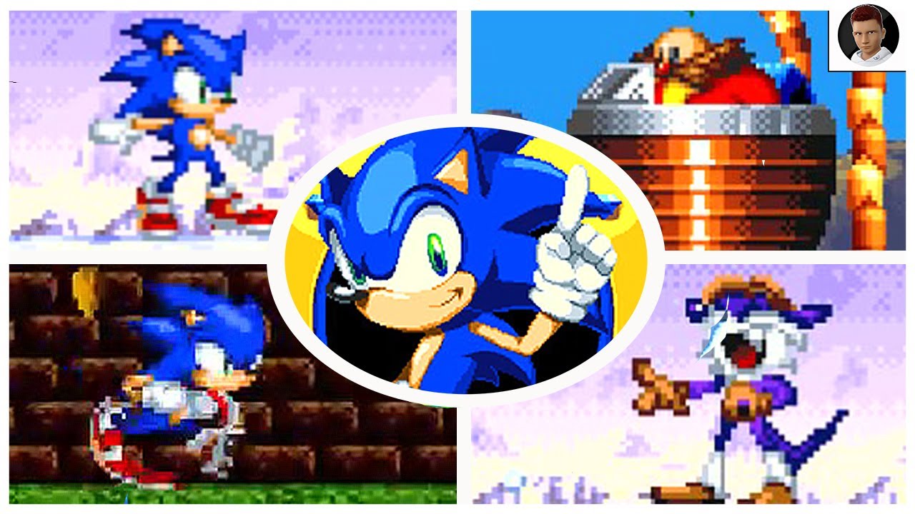 Sonic the Hedgehog Emerald Ties (Sonic Fan Game Demo) All Bosses (NO ...
