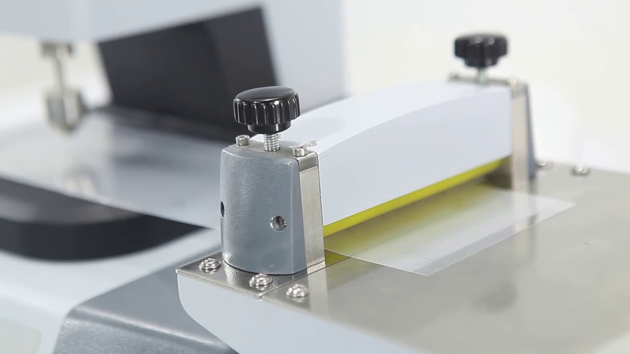 The Role of Auto Sampler on Labthink C640 Thickness Tester - YouTube