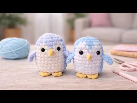 Kolay Penguen Amigurumi Yapımı 🧶 | Yeni Başlayanlar İçin Adım Adım