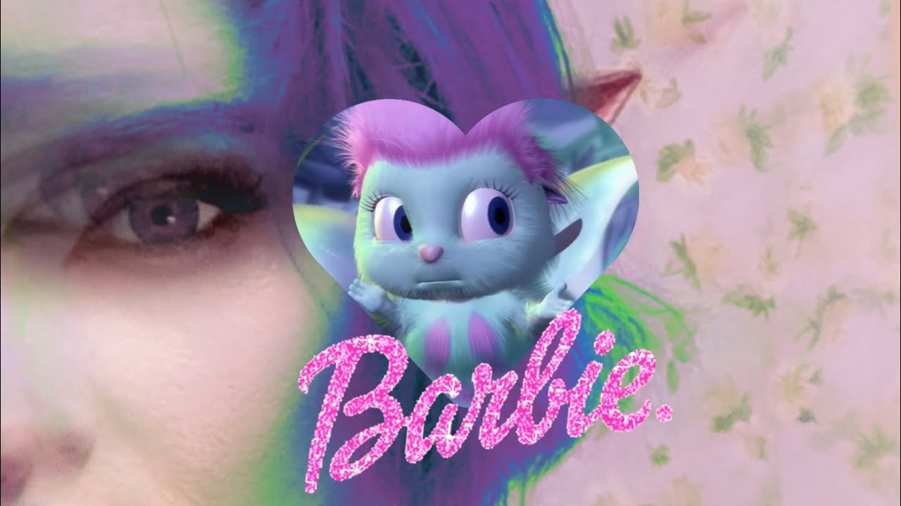 Turning myself into Bibble (puffball from Barbie Farytopia) - YouTube
