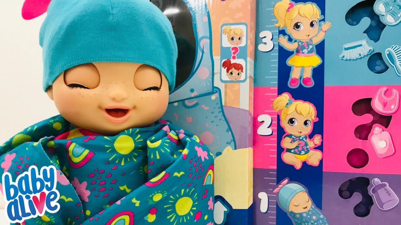 Nova Baby Alive que Cresce de Verdade | New Baby Alive Baby Grows Up ...
