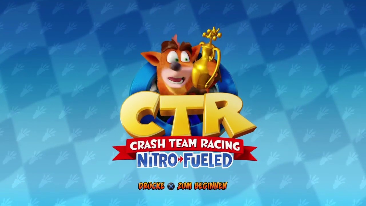 CTR Nitro-Fueled all Title Screen Animations - YouTube