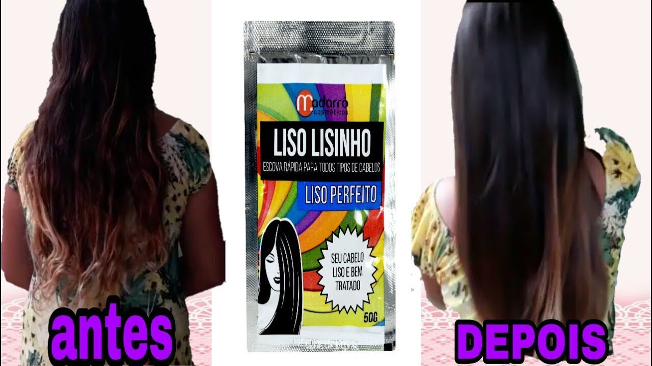 Testando liso lisinho liso perfeito para todos tipos de cabelos. - YouTube