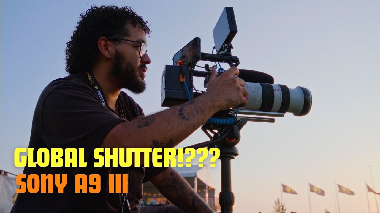 Shooting the Sony A9 III with Nico Romero at a Professional Rugby Game!!! GLOBAL SHUTTER? - YouTube