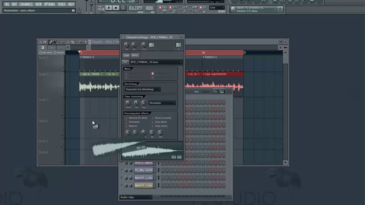 Making drums dnb basic FL Studio - YouTube