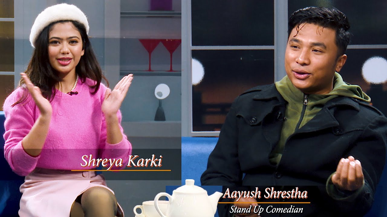 PrimeHD || Aayush Shrestha (Stand Up Comedian) || Chiyaguff || Shreya ...