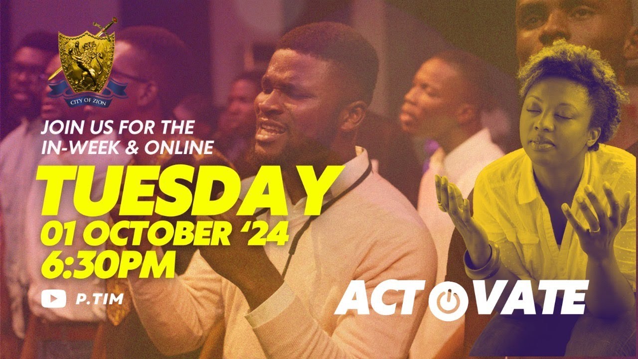 ACTIVATE (in-week online service of the City of Zion) - YouTube