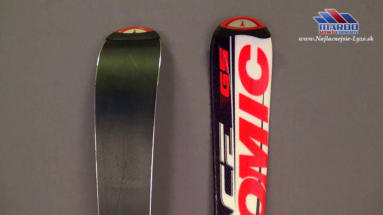 lyze ATOMIC RACE 12 GS aerospeed WHITE BLACK + Atomic evox 7 - YouTube