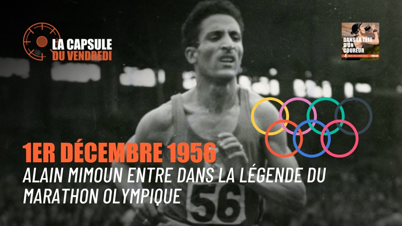1er décembre 1956 - Alain Mimoun entre dans la légende du Marathon ...