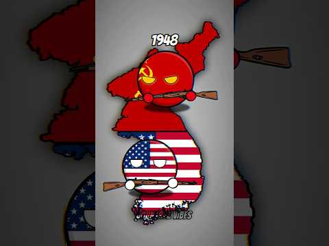 Korea Through The Years 🇰🇵🇰🇷|| #countryballs #edit