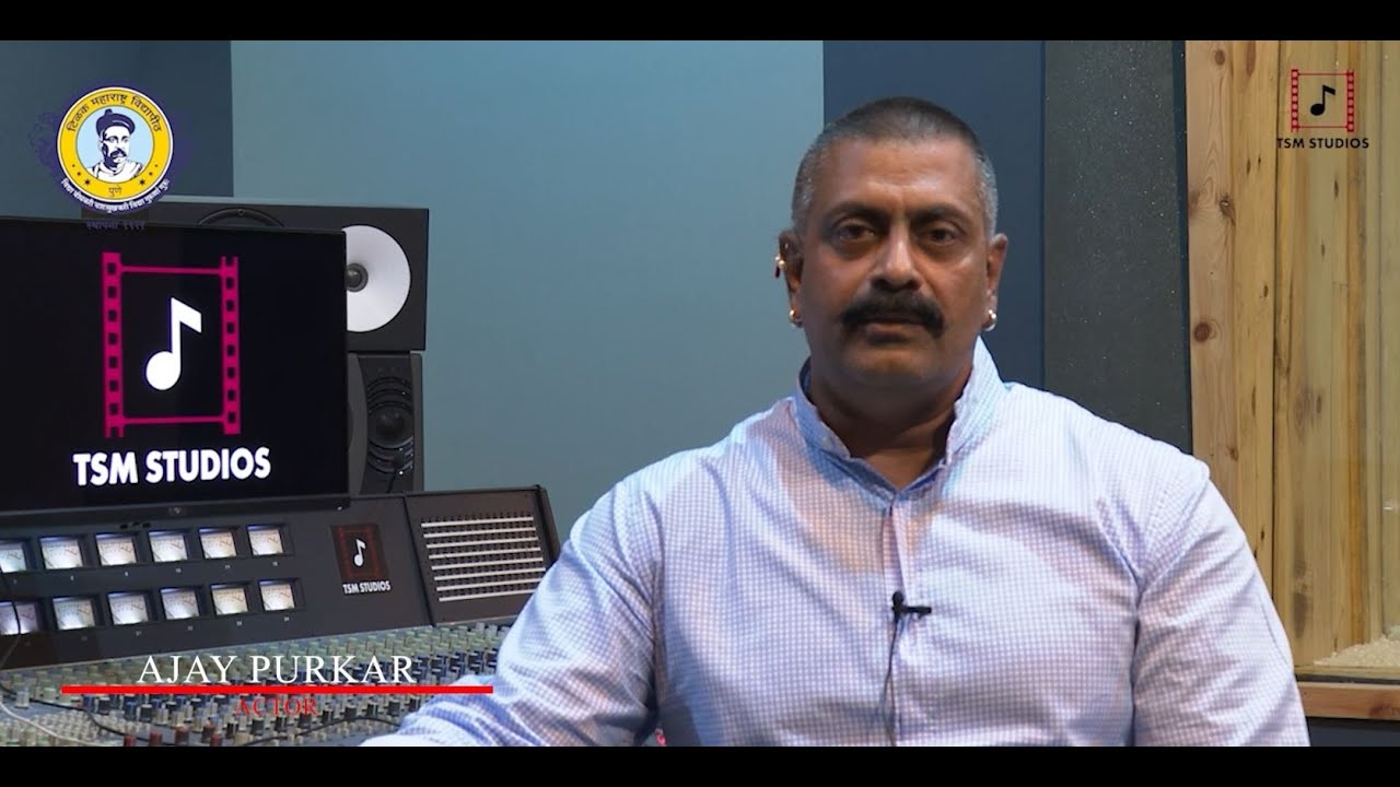 Ajay Purkar visits TSM Studios, Pune - YouTube