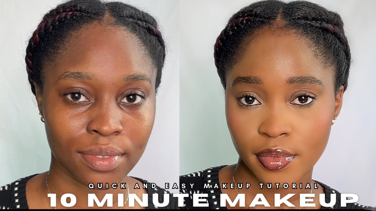 THE EASIEST 10* MINUTE MAKEUP ROUTINE FOR BEGINNERS💄 | EVERYDAY GLAM # ...