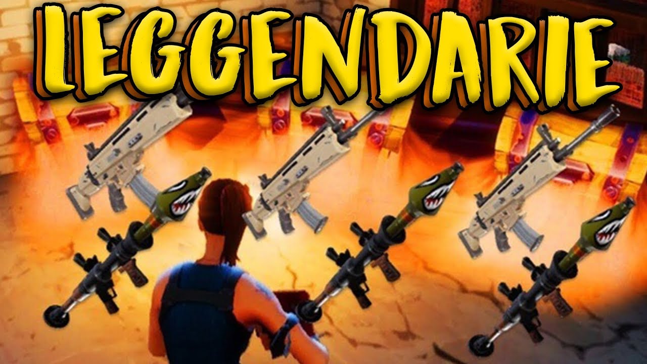 SOLO ARMI LEGGENDARIE! - Fortnite - YouTube
