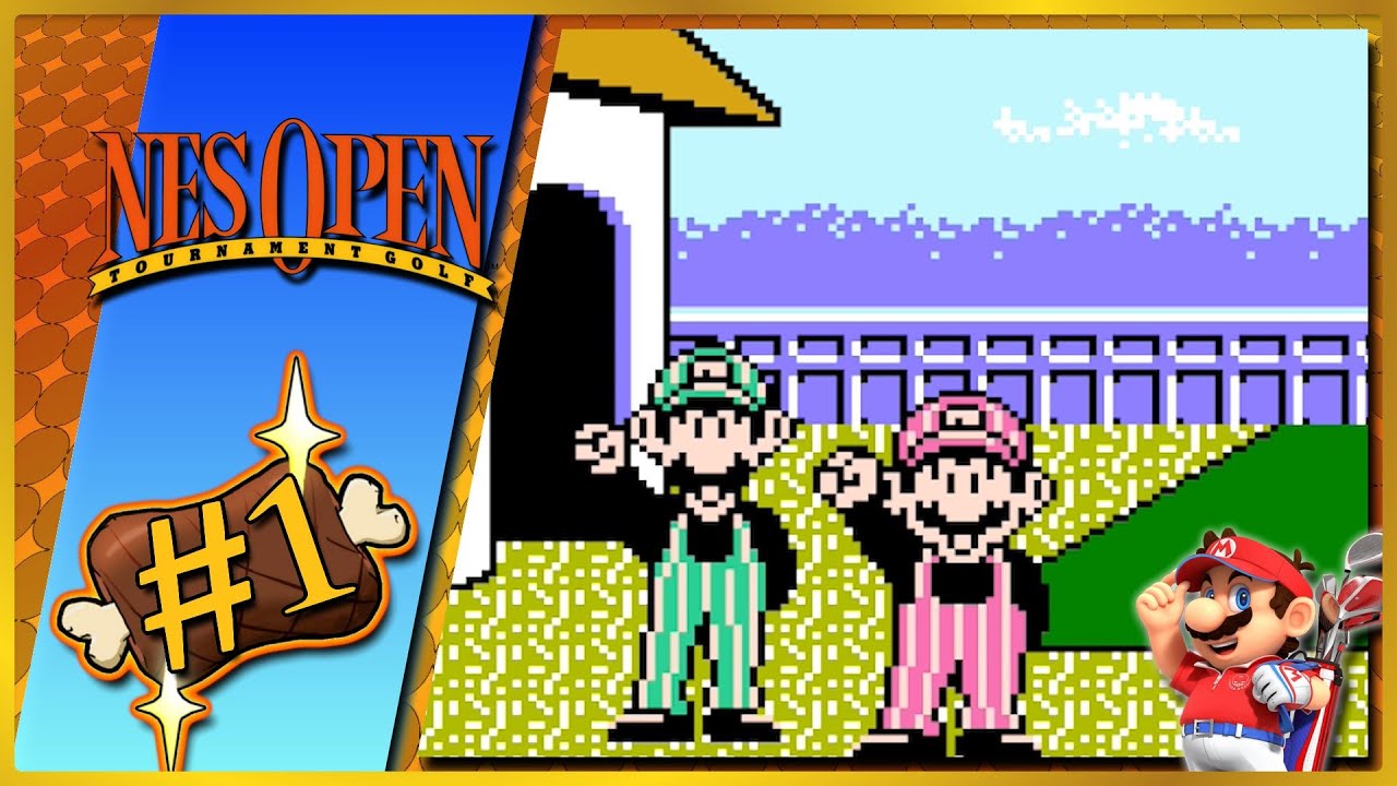 How Do We Play This Game? - NES Open Tournament Golf - EP 1 - YouTube