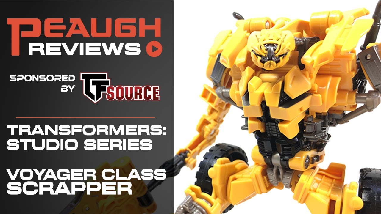 Video Review: Transformers Studio Series - Voyager Class SCRAPPER - YouTube