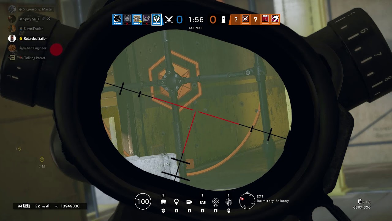 Rainbow Six Quick scope - YouTube