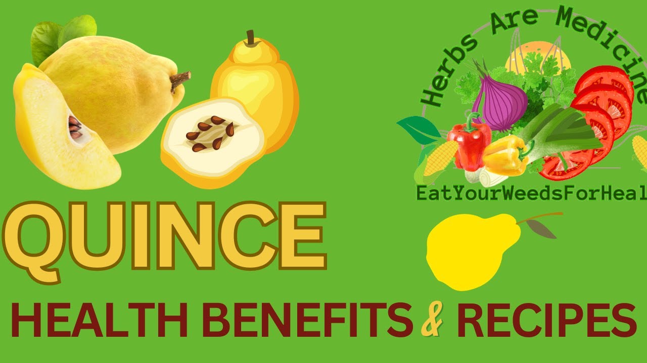 Quince Health and Beauty Benefits I Recipes - YouTube