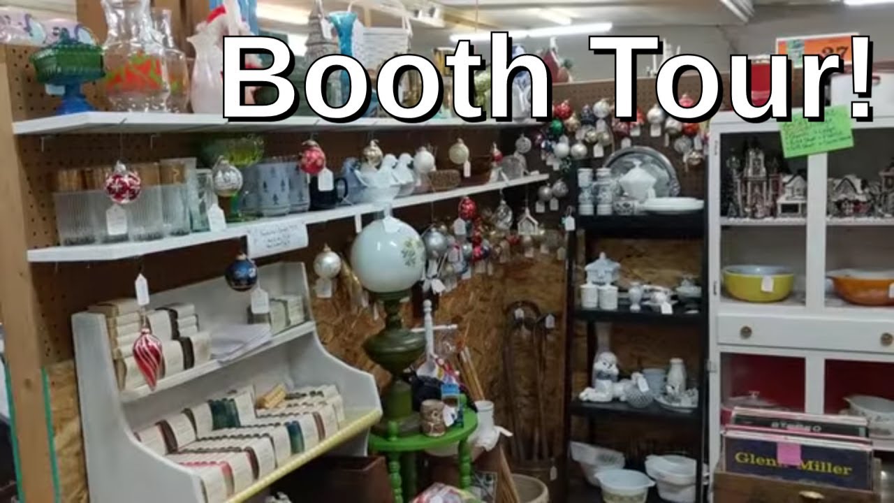 Booth Tour and Craft Time - YouTube