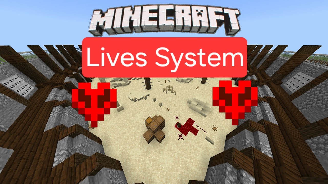 How to make a lives system for PVP/PVE on Minecraft Bedrock (Very ...