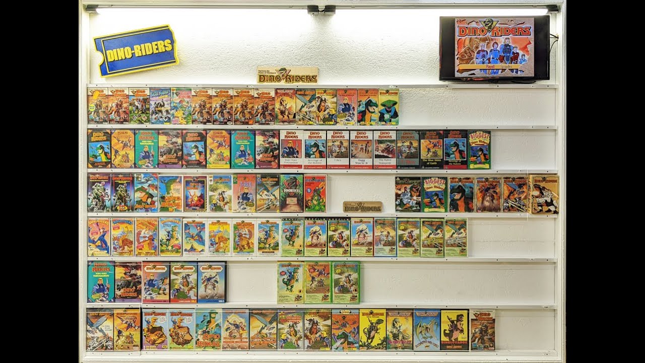 Dino-Riders VHS Tape Collection - YouTube