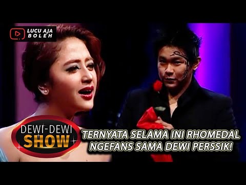TERNYATA SELAMA INI RHOMEDAL NGEFANS SAMA DEWI PERSSIK! - DEWI DEWI SHOW