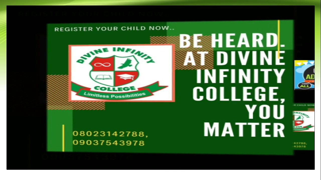 DIVINE INFINITY COLLEGE - YouTube