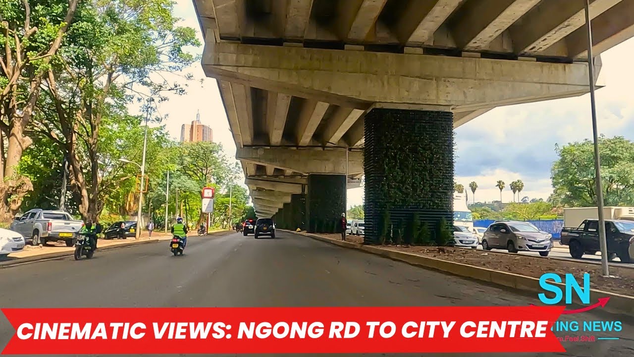 Drive Views Naivasha Rd - Ngong Road - Nairobi City Centre - YouTube