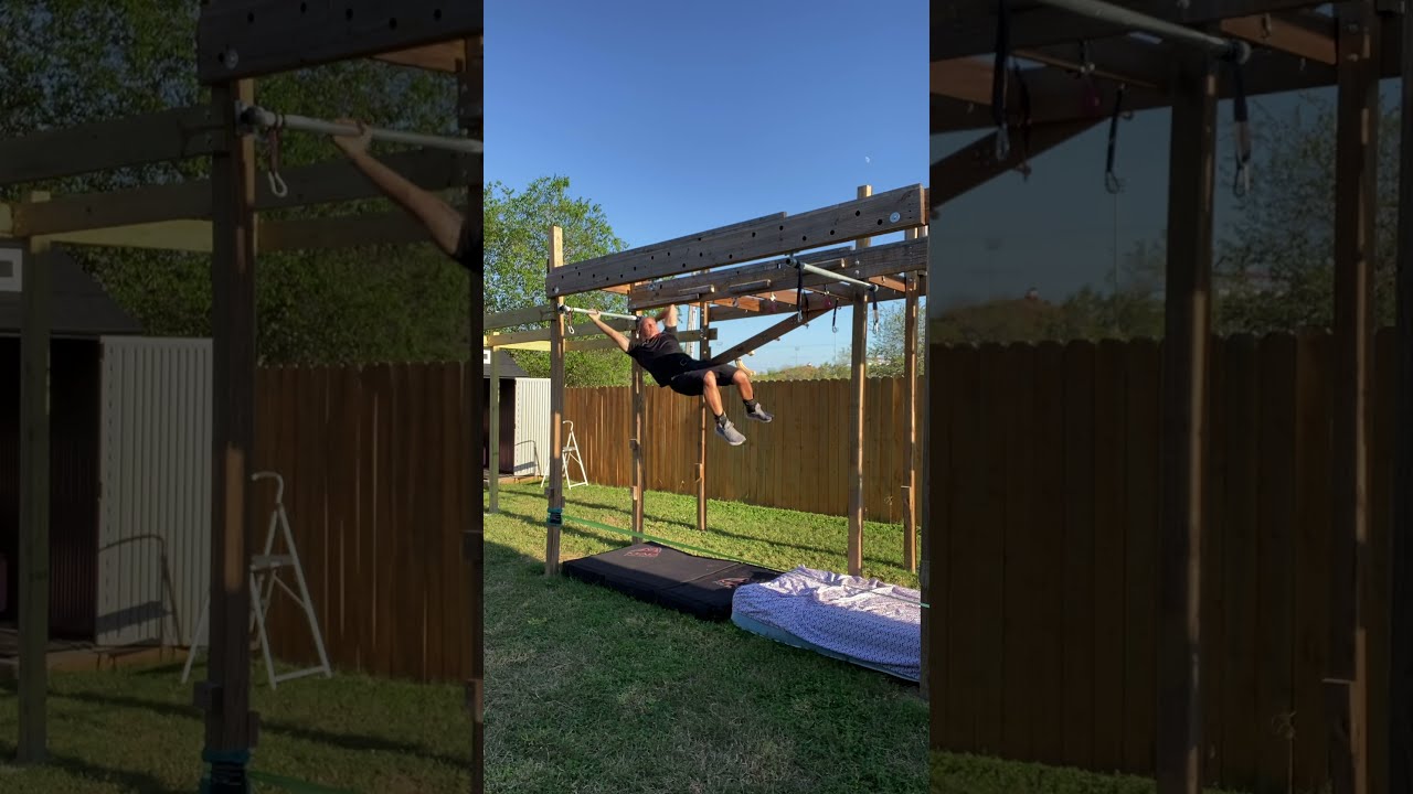 8 foot Lache training Ninja Warrior - YouTube
