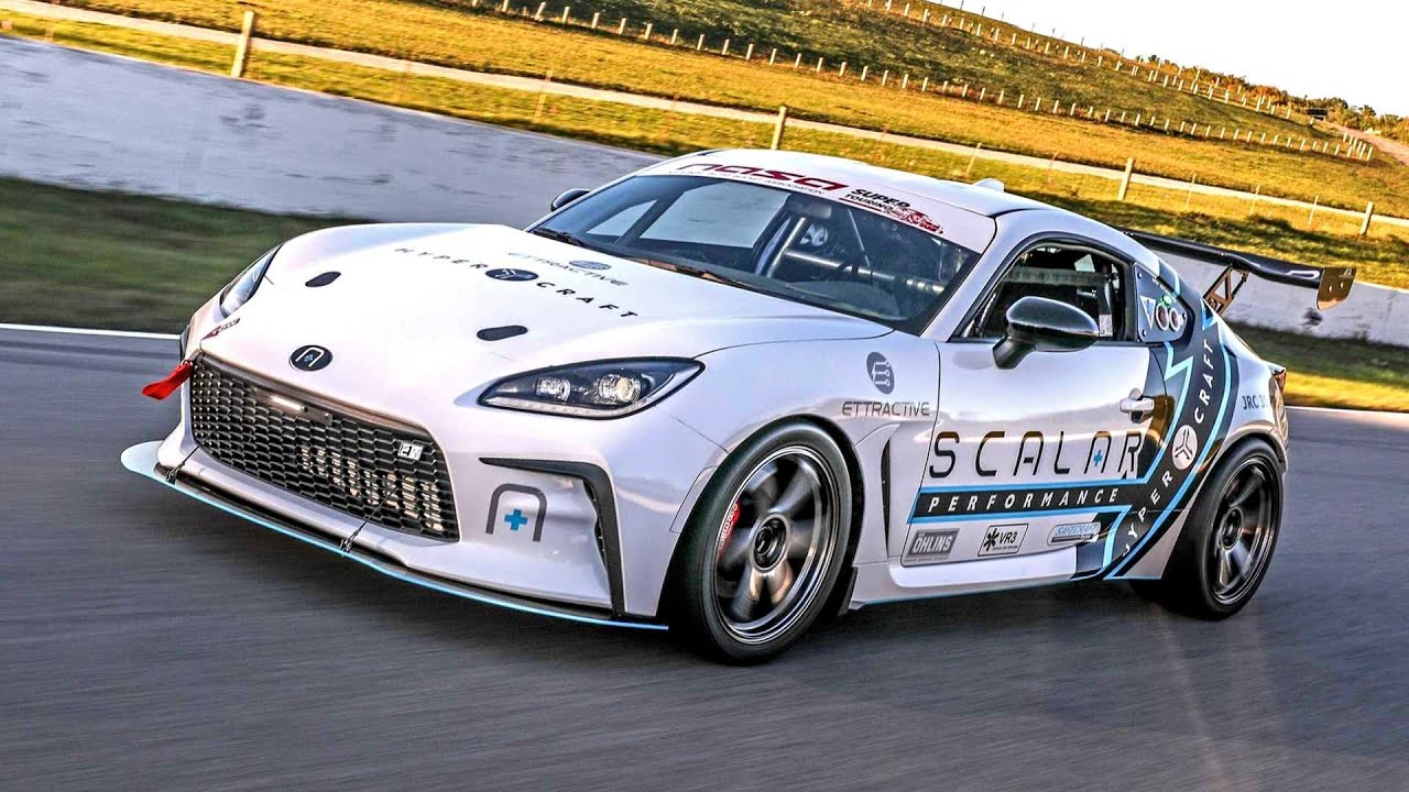 ALL-ELECTRIC Toyota GR86 Touring Race Car | Scalar Performance SCR1 ...