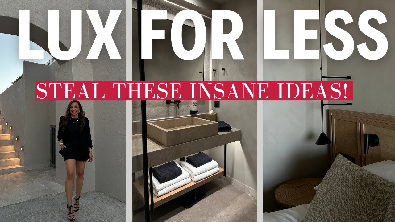 UNBELIEVABLE LUX FOR LESS IDEAS found in Rhodes, GREECE! - YouTube