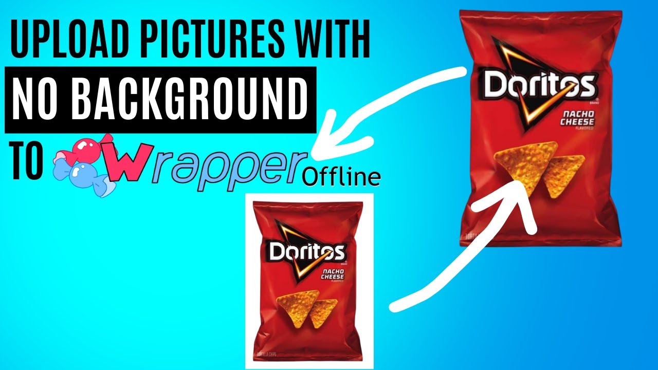 How to Upload Pictures Without Background to Wrapper Offline - YouTube