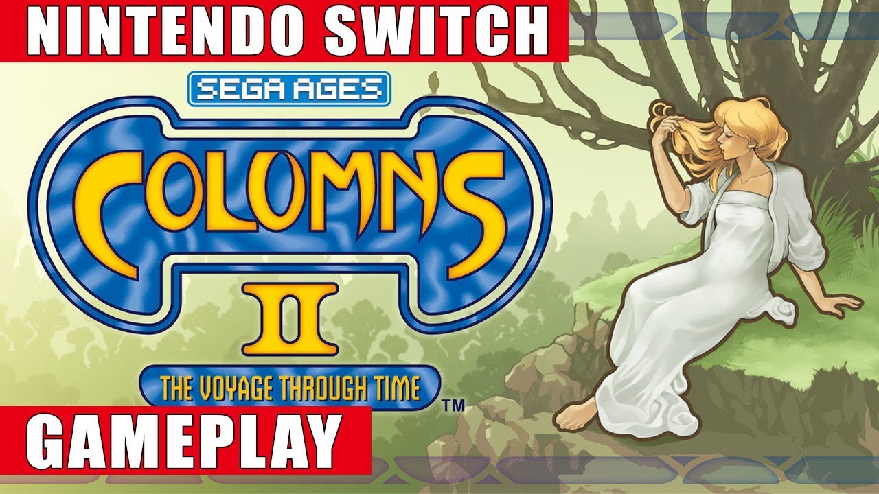 Sega Ages Columns II: A Voyage Through Time Nintendo Switch Gameplay ...
