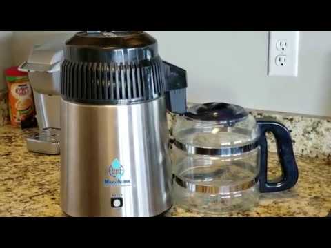 Megahome Water Distiller Countertop Stainless, 1 Gallon Glass ...