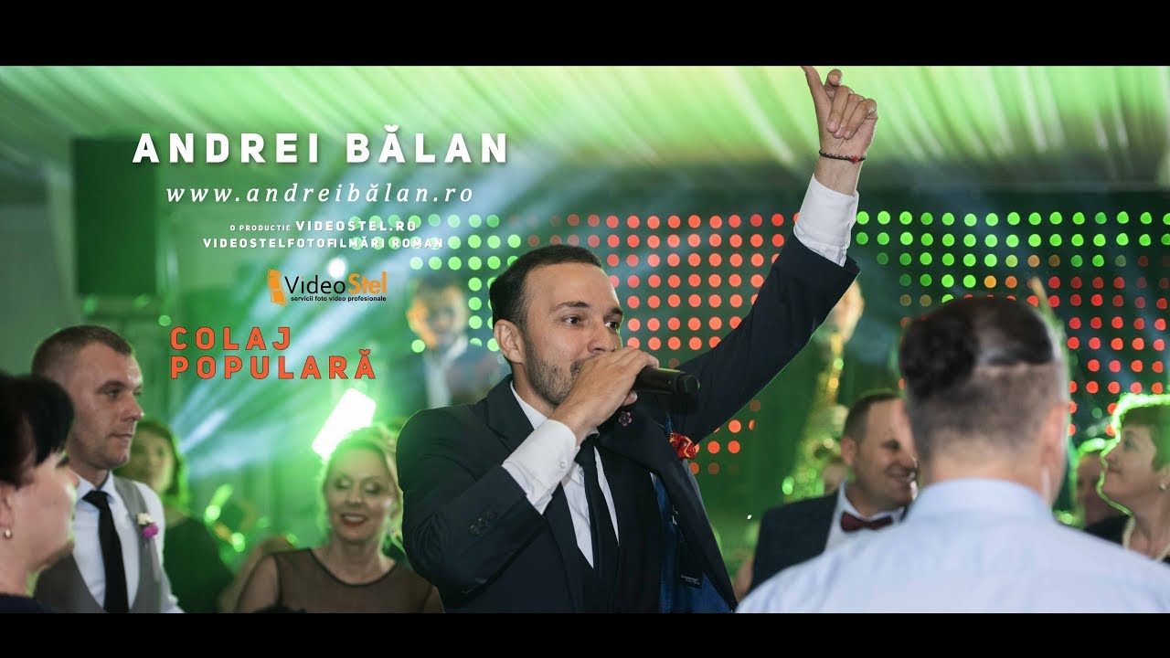 Andrei Balan - Live Orchestra ( colaj populară) - YouTube
