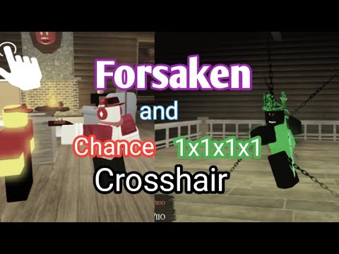 Roblox Forsaken How to add crosshair on mobile (Chance and 1x1x1x1 only ...