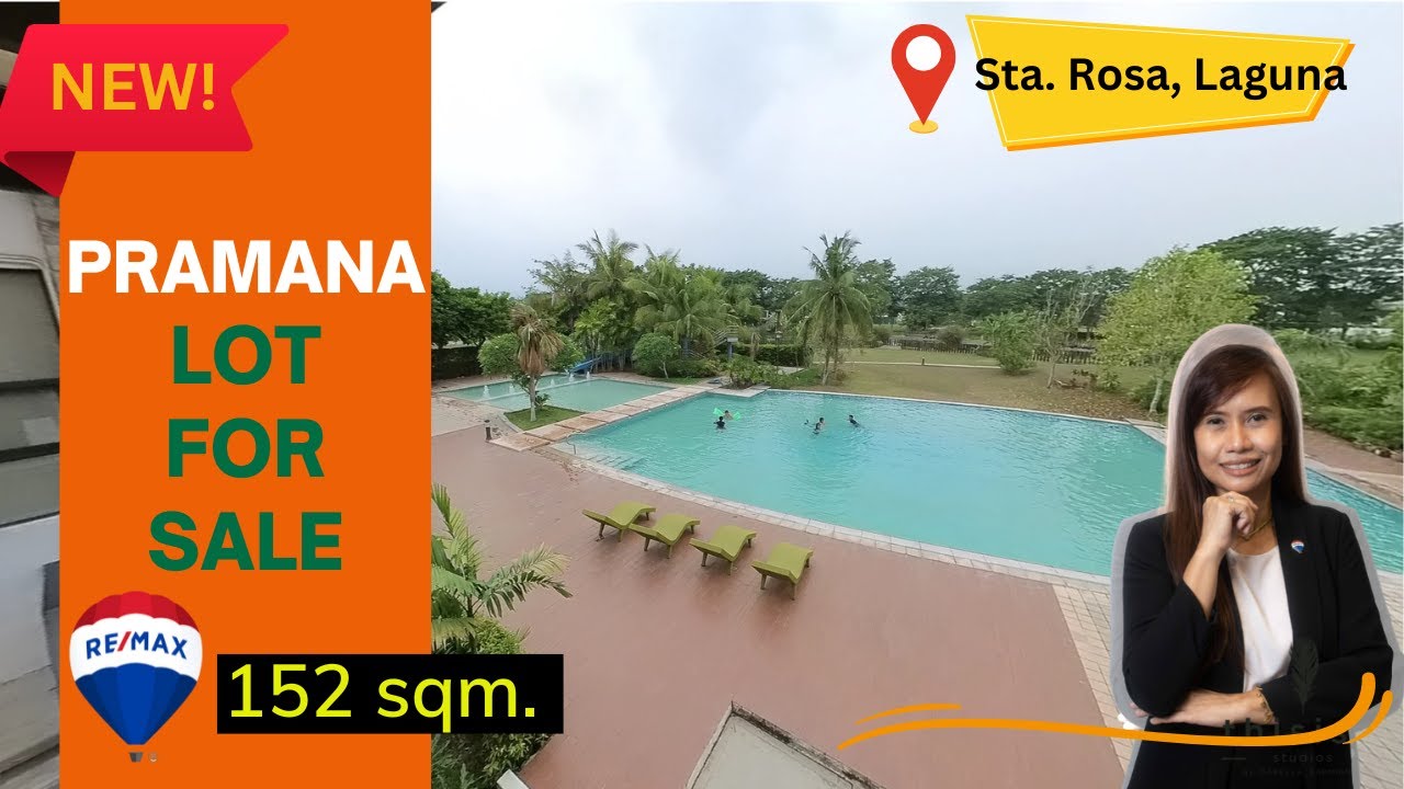 Pramana Residental Park Sta Rosa Laguna Lot for Sale 152sqm - YouTube
