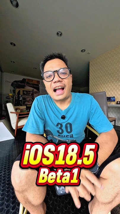 iOS 18.5 beta1 ปล่อยให้อัพเดตแล้วครับ #ioscrazy #iOSCrazyสอนใช้iPhone #iOS18update - YouTube