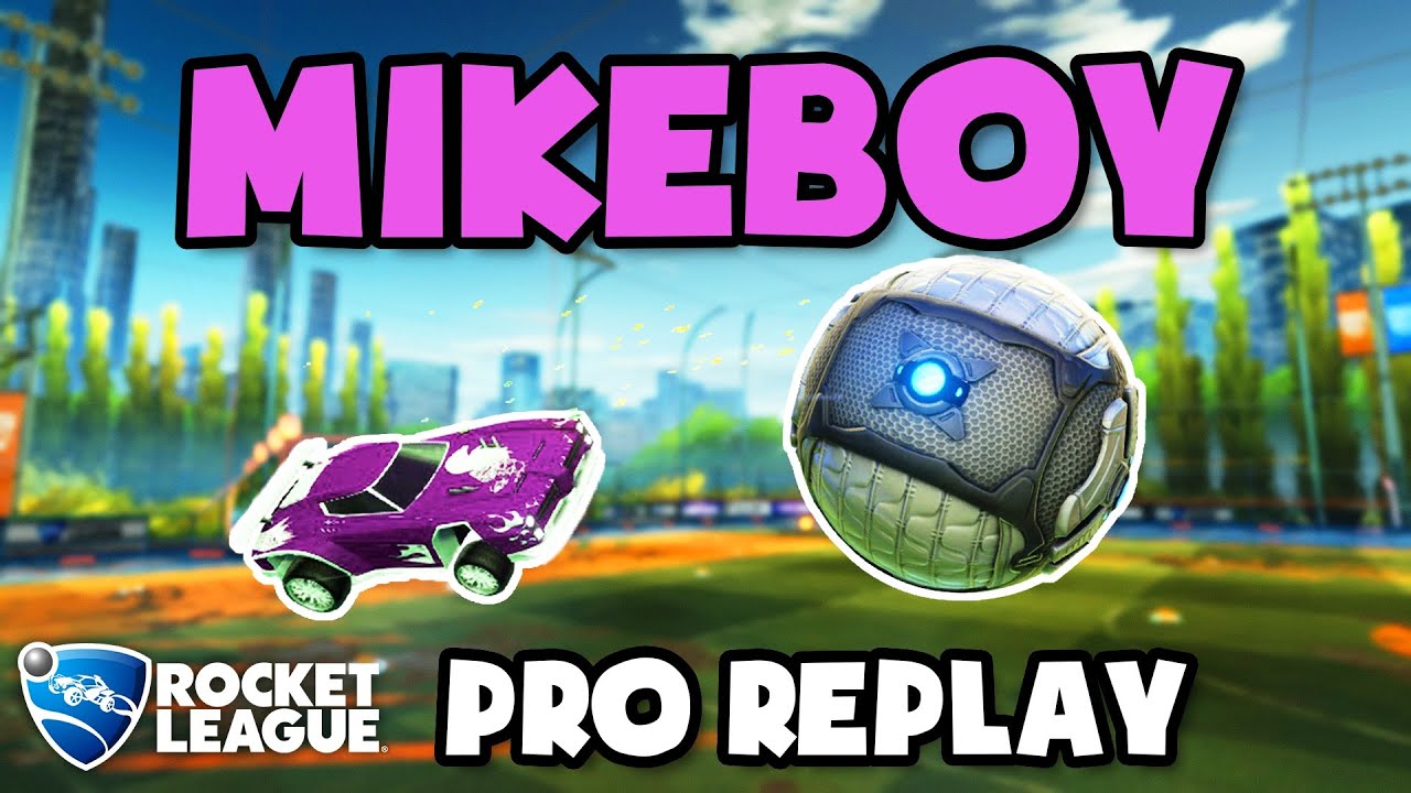 Mikeboy Pro Ranked 2v2 POV #54 - Rocket League Replays - YouTube