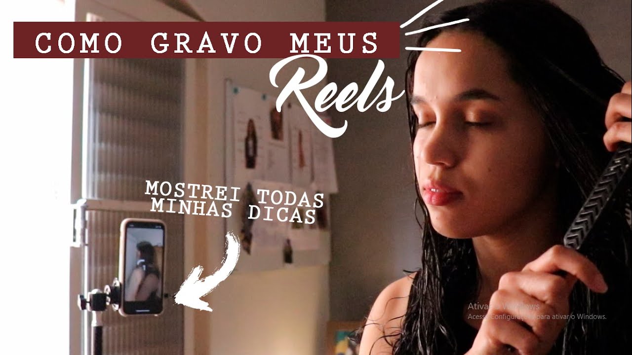 PASSO A PASSO COMO GRAVAR UM REELS 😱 - YouTube
