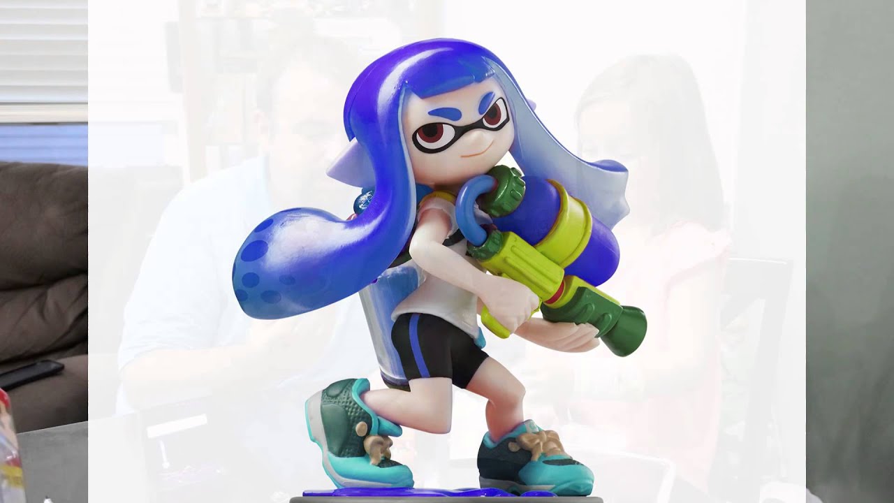 8 bit Mario and Splatoon girl unboxing. - YouTube