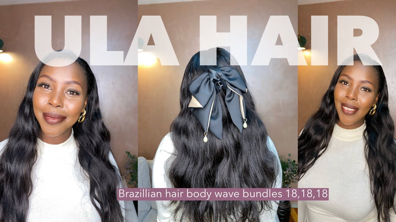 Basic Sew-in Hair Bundles Tutorial! Side Part Install w/Natural Hair ...