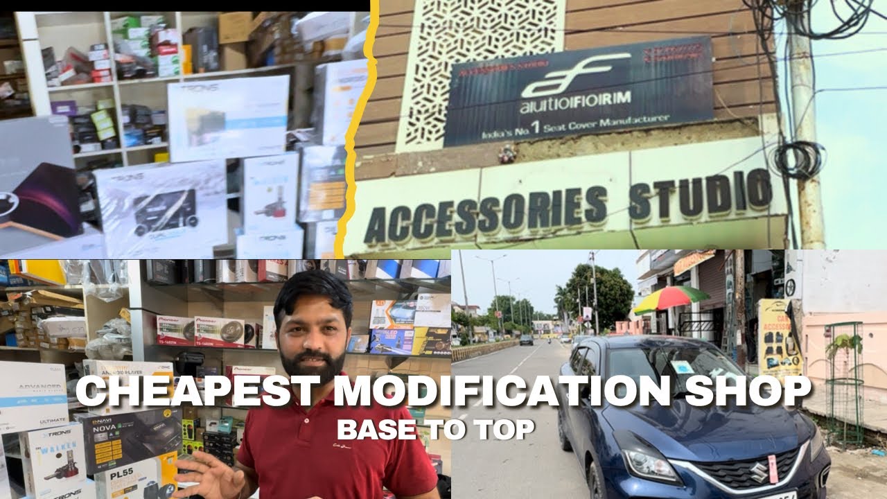 Cheapest Shop For Car Base To Top Modification // Base To Just 1 ...