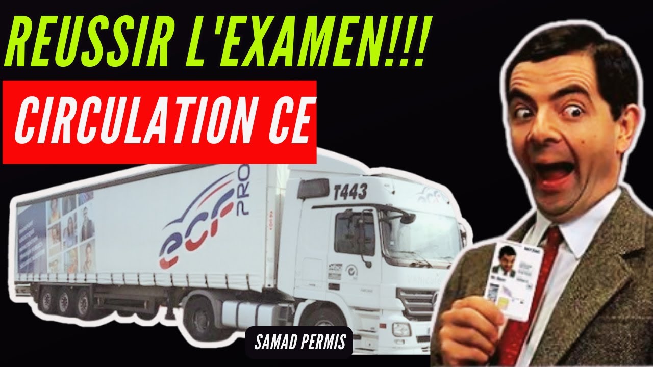 REUSSIR L' EXAMEN CIRCULATION PERMIS CE - YouTube