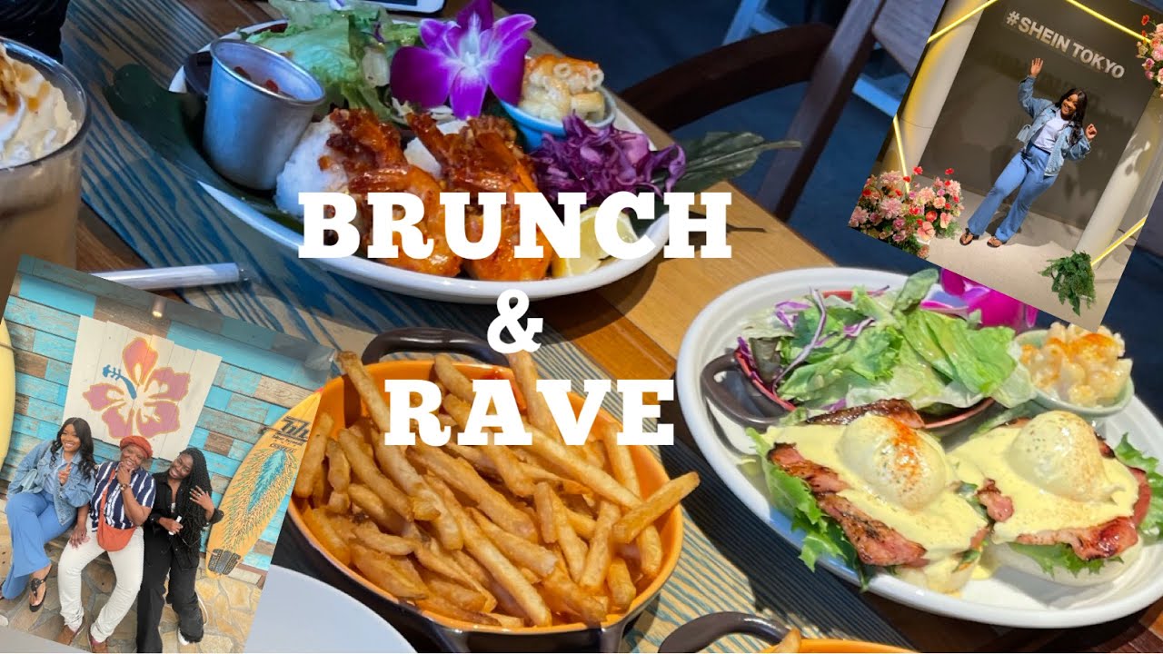 Brunch & Rave…|GRWM| Come with me to SHEIN showroom in Tokyo, Japan ...