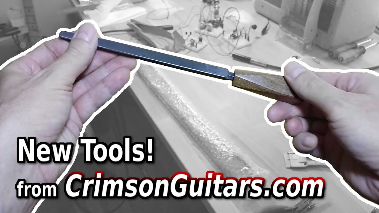 New luthier tools from Crimson Guitars in the UK - YouTube