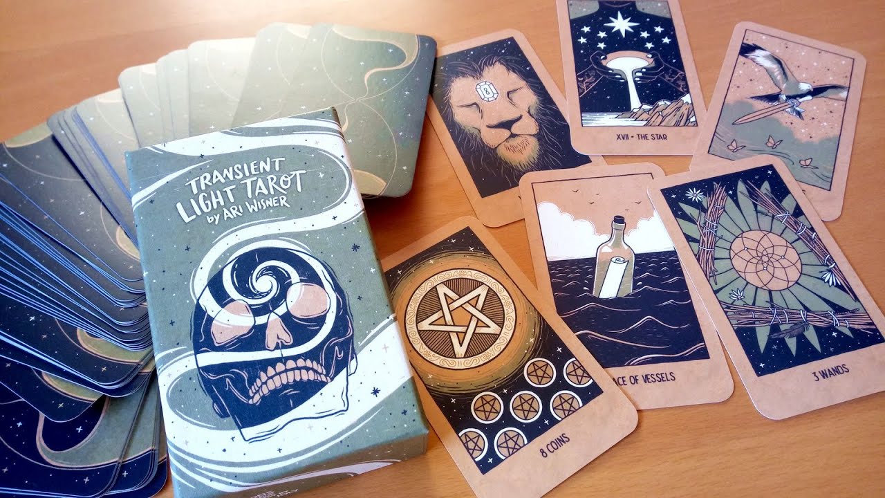 ☀️ Transient Light Tarot (Unboxing & Reading) Nachhaltiges Indie Tarot ...