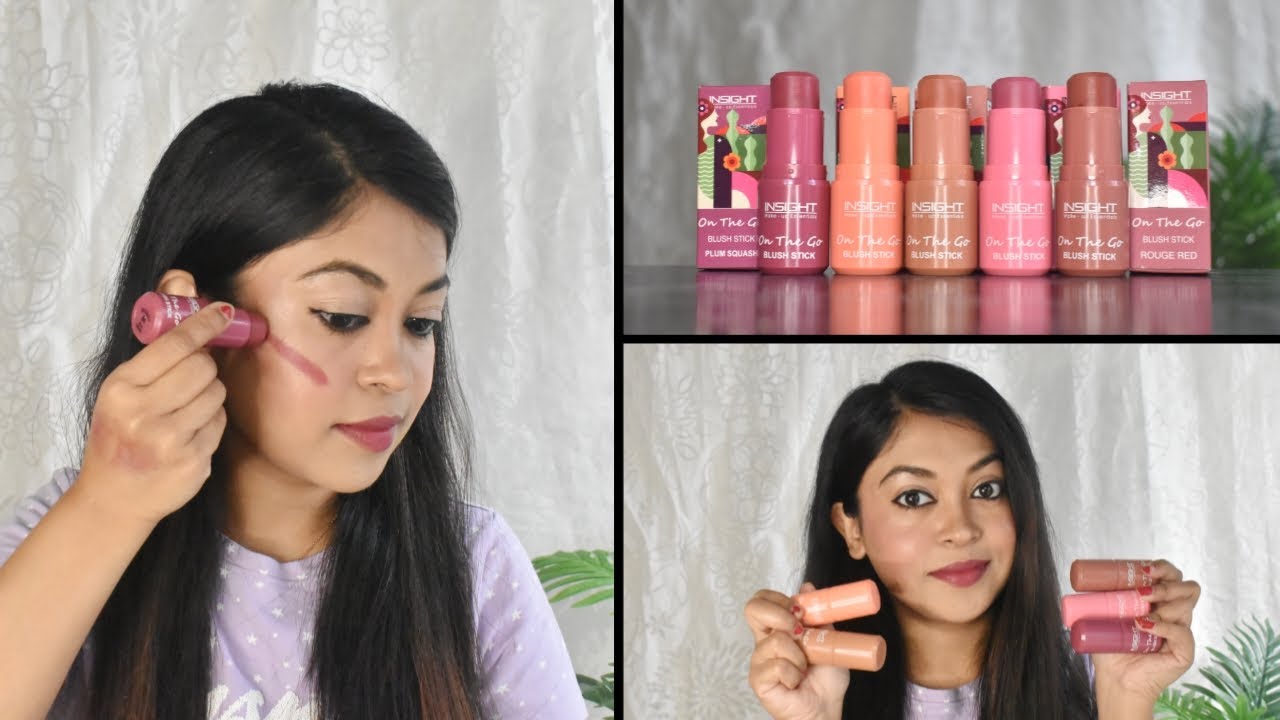 Insight Cosmetics On The Go Blush Stick Review| Insight Blush Stick ...