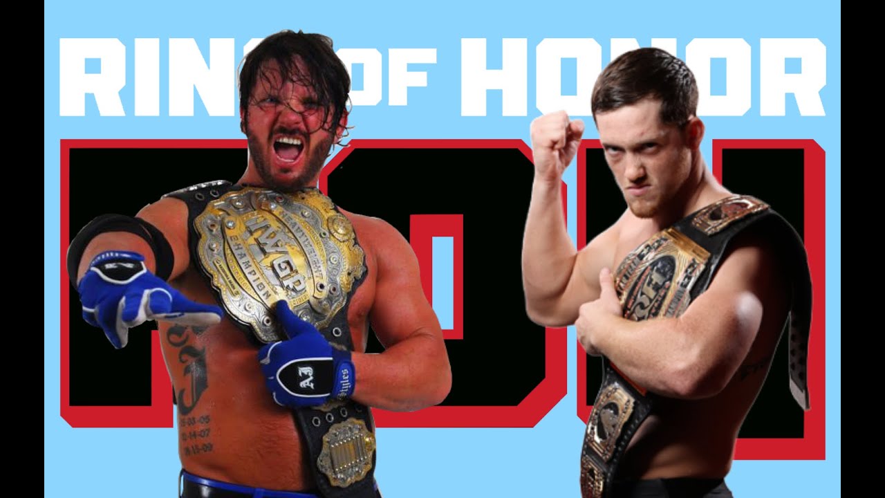 AJ Styles v. Kyle O'Reilly - ROH's Death Before Dishonor XII (2014 ...