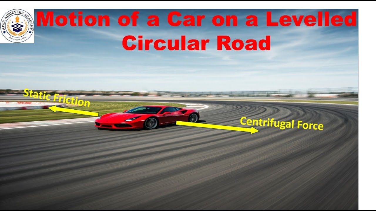 Motion of a Car on a Levelled Circular Track. - YouTube