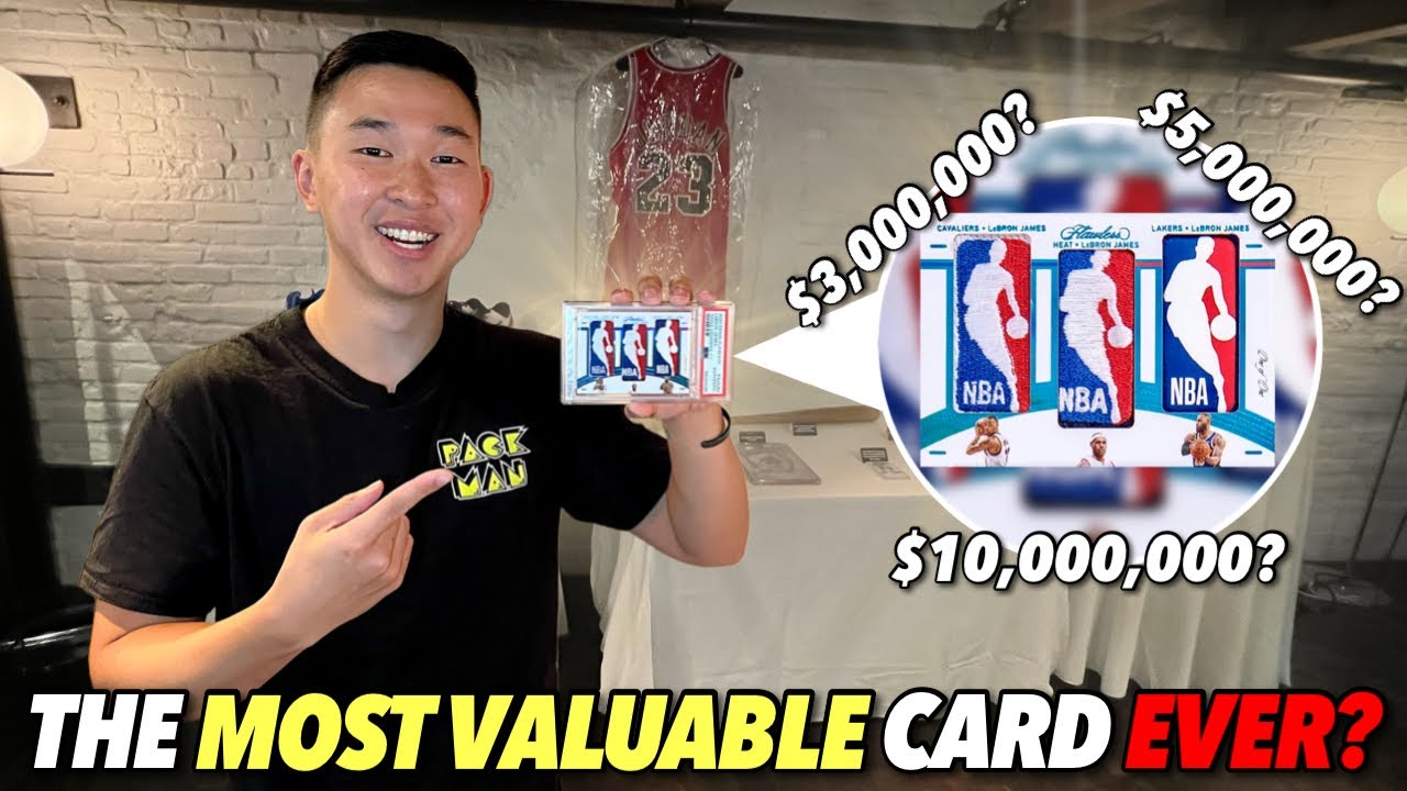 I GOT THE 1/1 LEBRON TRIPLE LOGOMAN IN HAND (SEVEN FIGURES)!!! THE #1 ...